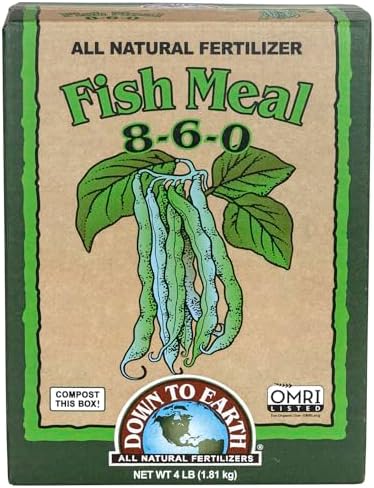 Amazon.com : Down to Earth Organic Bio-Fish Fertilizer Mix 7-7-2, 25 lb ...