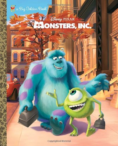 Monsters, Inc. Big Golden Book (Disney/Pixar Monsters, Inc.): RH Disney ...