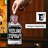 Amazon.com: Glass Tips Jar for Money, Tip Box For Bartender, Bars ...