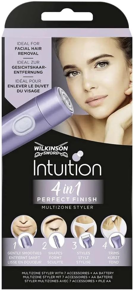 Amazon.com: Wilkinson Sword 4-in-1 Intuition Perfect Finish Multi-Zone ...
