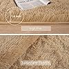 Amazon.com: HOMORE Light Tan Rugs for Living Room, Shag Rug 5x7 Fluffy ...