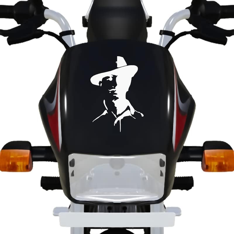 Dikoria Bhagat Singh Bike Sticker for Racer Bike, Sports Bike, Scooter ...