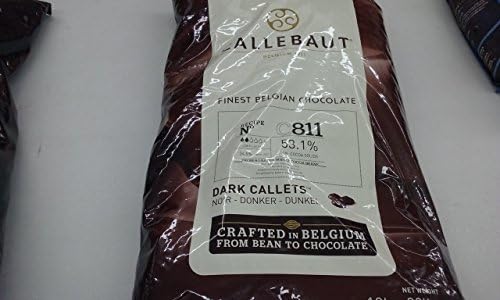 Amazon.com : Callebaut Belgian Dark Chocolate Baking Callets (Chips ...