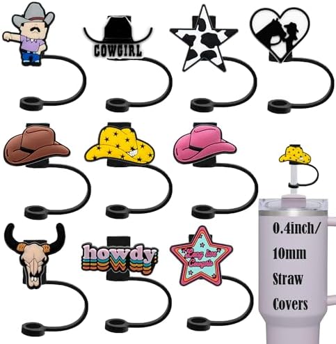 Amazon.com: Gun Straw Cover for Cup Straw Cover Cute Accessories - Set ...