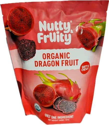 Amazon.com: Nutty & Fruity Organic Dragon Fruit : Grocery & Gourmet Food