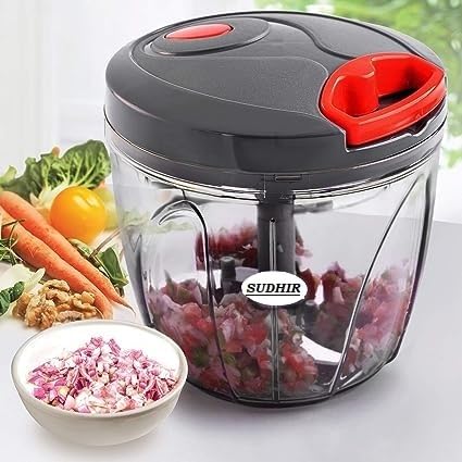 Handy Chopper, XL, Vegetable Fruit Nut Onion Chopper, Hand Meat Grinder ...