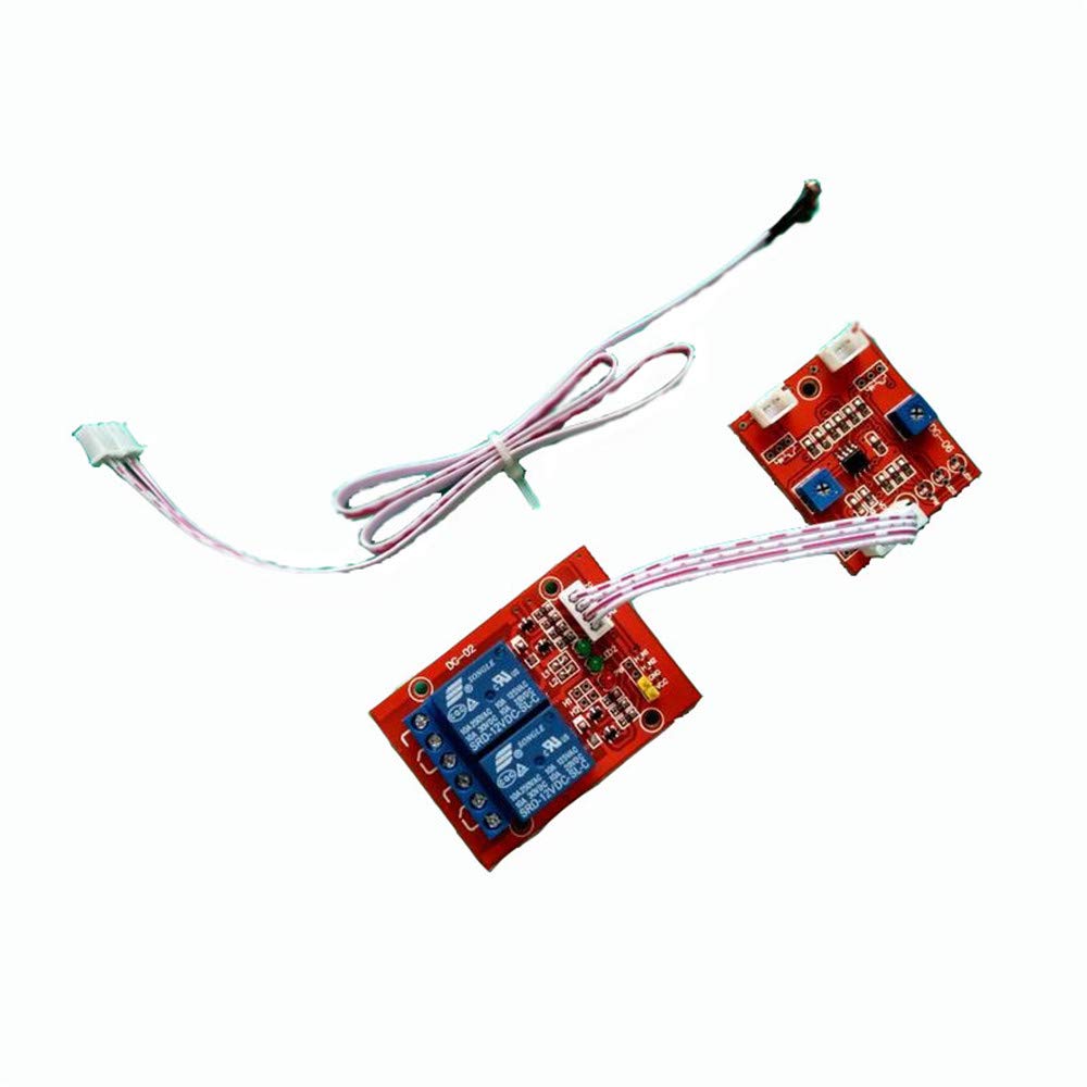 Amazon.com: Taidacent 2-Channel 12V Photosensor Relay Module Light ...