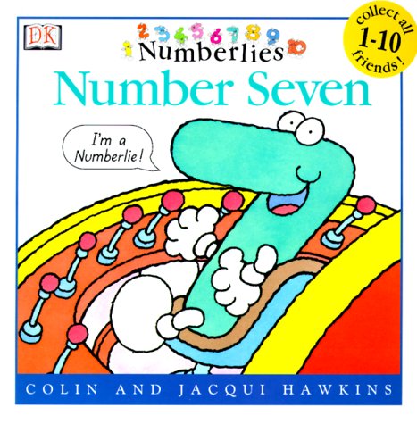 Amazon.com: Numberlies: Number Seven: 9780789453037: Hawkins, Colin ...