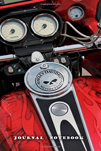 Journal / Notebook Harley: Davidson Motorcycle 6 x 9 ... 137 lined ...