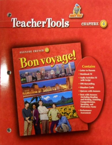 Bon Voyage! 1 Teacher Tools Chapter 4: Conrad Schmitt, Katia Lutz ...