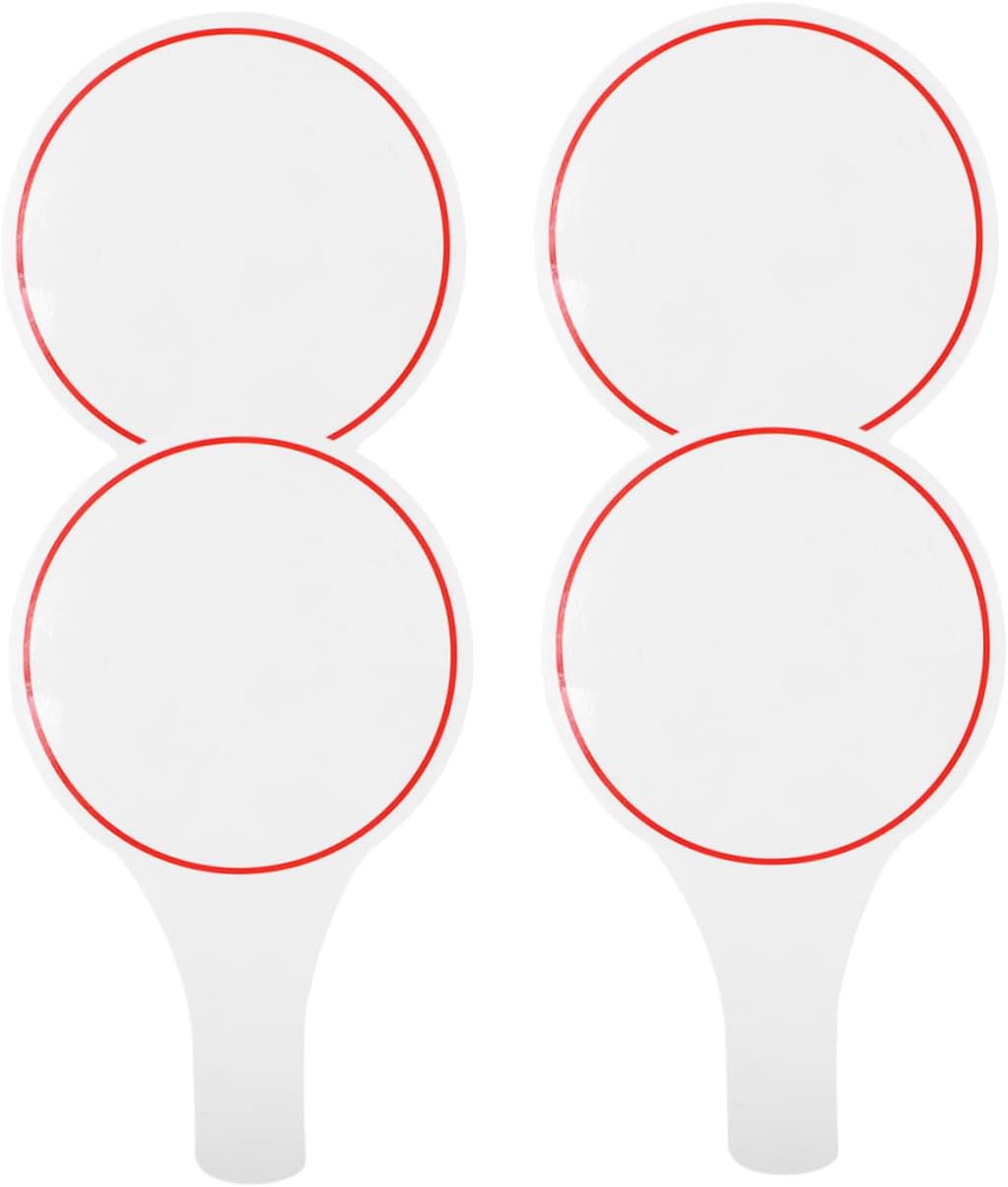 Amazon.com : Ciieeo 4pcs Score Board Double Sided Whiteboard Mini ...