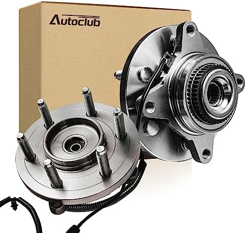 Amazon.com: AUTOCLUB 4WD 6-Lug Front Wheel Bearing Hub for 2011 2012 ...