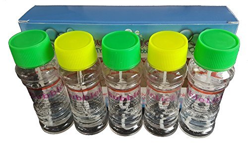 BubbleLick Edible Bubbles, Pack of 5 Bottles For Parties, Unique Gifts ...