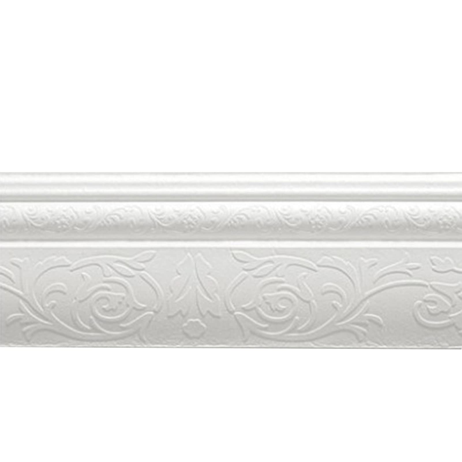 Buy 3D Pattern Adhesive Wall Trim Line Skirting Border, Corner Line ...