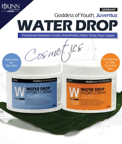 Amazon.com: Idunn Water Drop Hydro Cream (Normal/Oily/Sensitive Skin ...