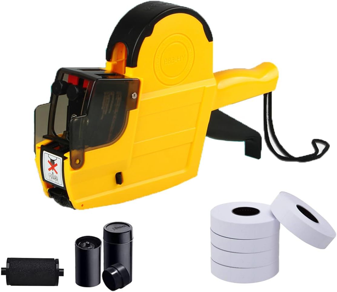 Amazon.com : HopingMore 2 Line 20 Digits Price Gun,HM-689 Labeler with ...