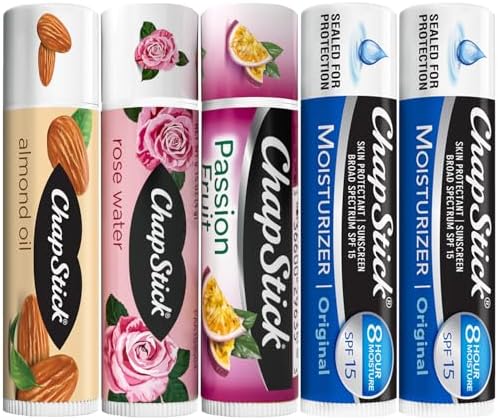 Amazon.com : ChapStick Lip Balm Bundle – Spa Collection + Moisturizer 2 ...