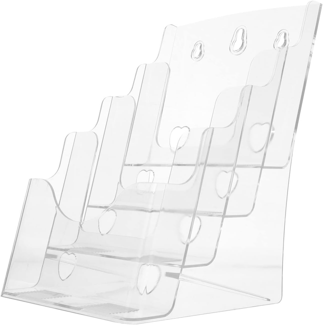 Deflecto Countertop 4 Tier 4 Pocket 1/3 A4 (DL Size) Portrait Multi ...