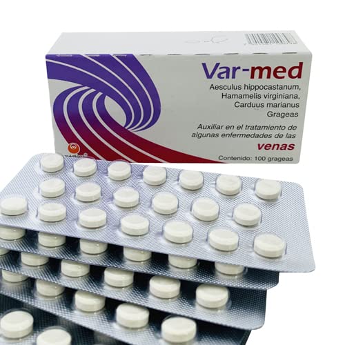 médicor - Var Med – Grageas para el Tratamiento de Várices y Piel ...