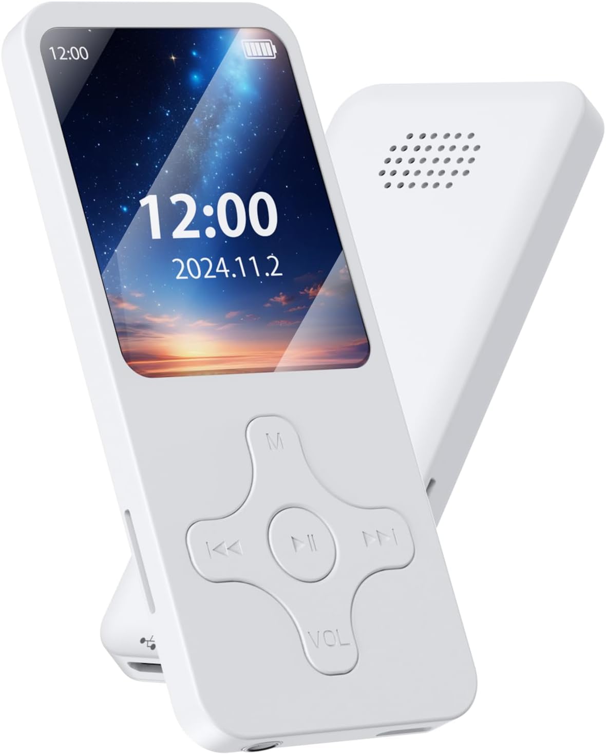 Amazon.co.jp: KOVCDVI MP3プレーヤー 32GB 大容量 HIFI音質 スピーカー内蔵 Bluetooth 5.0 ...