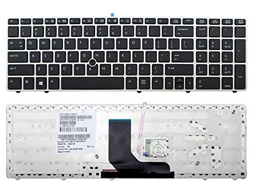 Amazon.in: Buy Laptop Keyboard for HP PROBOOK 6560B 6570B with Silver ...