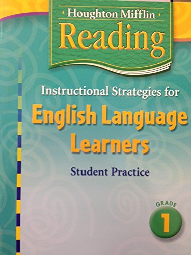 Amazon.com: Reading Ell Student Practice Blackline Masters, Level 1 (Houghton Mifflin Reading ...