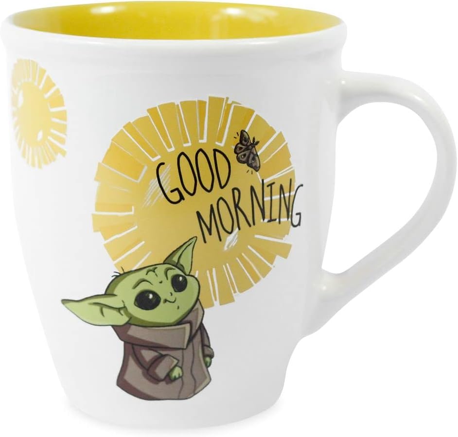 Amazon.com | STAR WARS The Child ''Good Morning'' Mug: Coffee Cups & Mugs