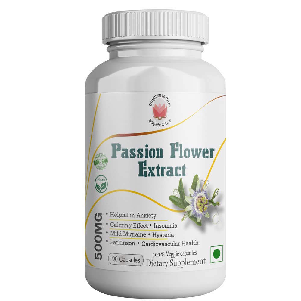 Buy Diagnose To Cure Passion Flower- For Calming Effect, Anxiety ...