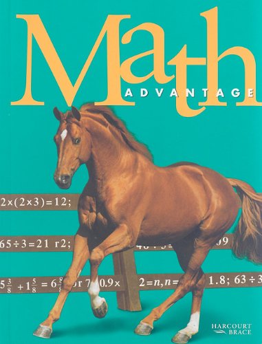 Math Advantage: Harcourt Brace: 9780153114373: Amazon.com: Books
