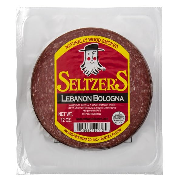 Amazon.com: Generic Seltzer's Lebanon Bologna 12 oz. (8 pack) : Grocery ...