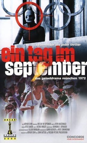 Amazon.com: One Day in September [VHS] : Michael Douglas, Ankie Spitzer ...