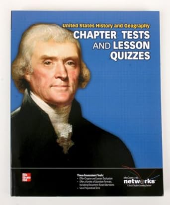 Chapter Tests and Unit Quizzes (United States History and Geography ...