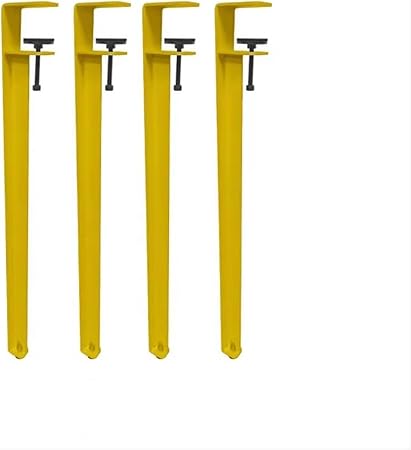 Amazon.com: Topjia 4pcs Adjustable Metal Table Legs for Workbench ...