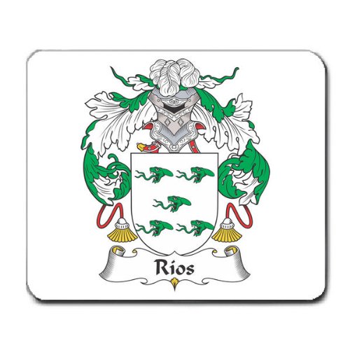 Amazon.com : Rios Family Crest Coat of Arms Mouse Pad : Office Products