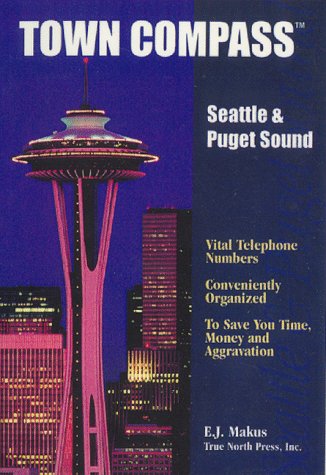 Seattle & Puget Sound Town Compass Vital Telephone Numbers Conveniently ...