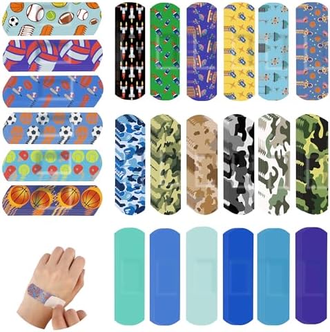 Amazon.com: Kids Bandaids, Boy Bandaids, 120 Pieces Bandaids Variety Pack, Cute Funny Fun ...