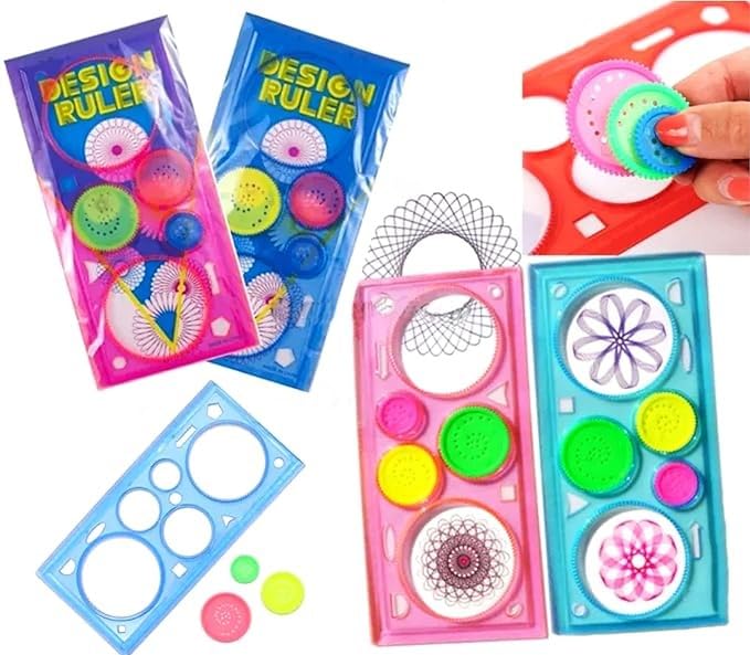 Buy RAREJOY Birthday Return Gifts for Kids Party, 10Pcs Designer Ruler ...