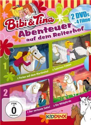 Bibi und Tina - Abenteuer auf dem Reiterhof - Box [2 DVDs]: Amazon.de ...