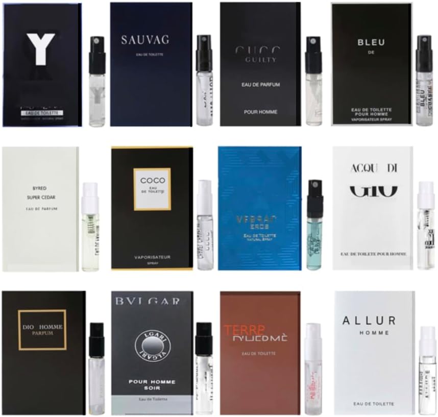 Amazon.com : Vrears Men’s Cologne Perfume Sampler Sets High End ...