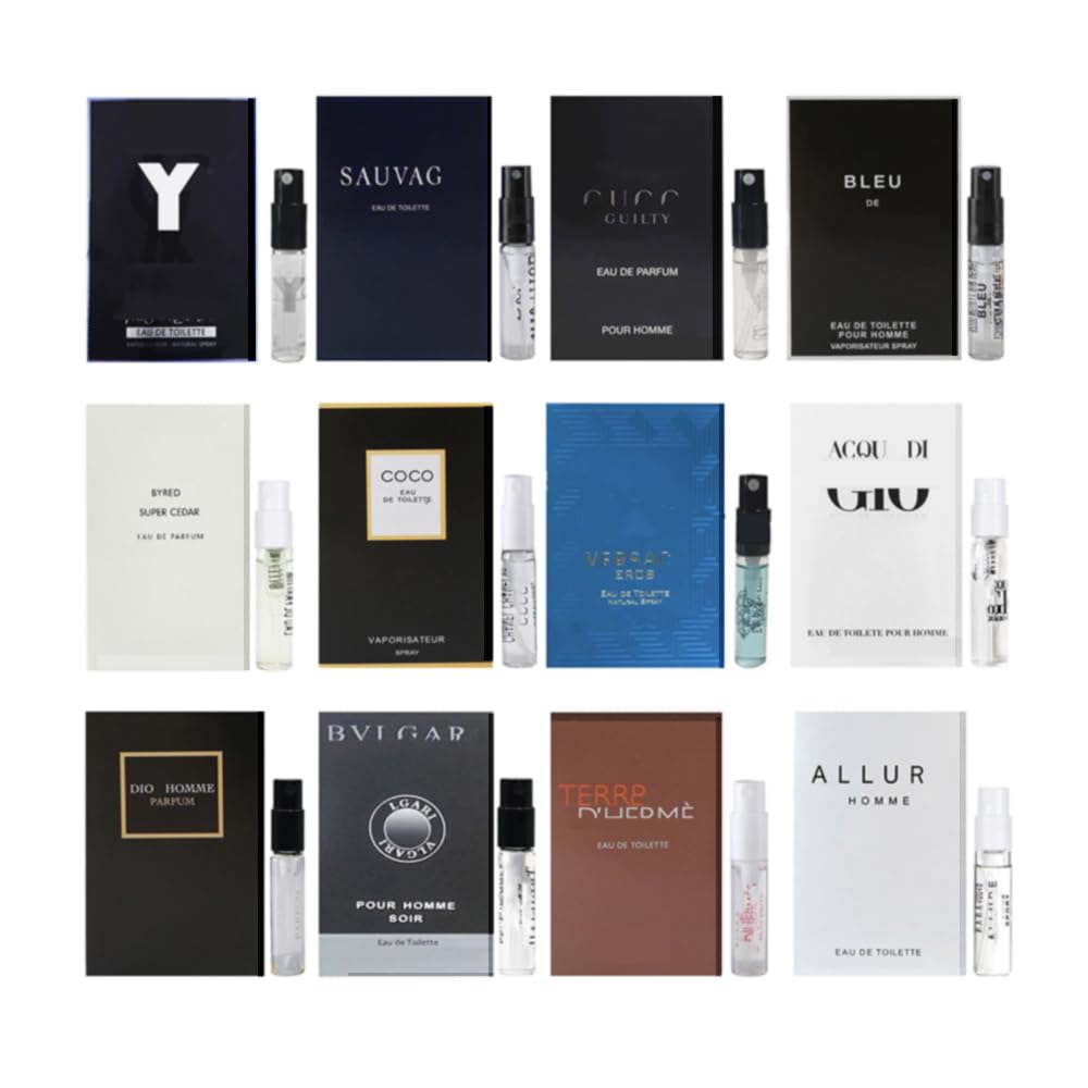 Amazon.com : Vrears Men's Fragrance Cologne for Men Samples Set - High ...