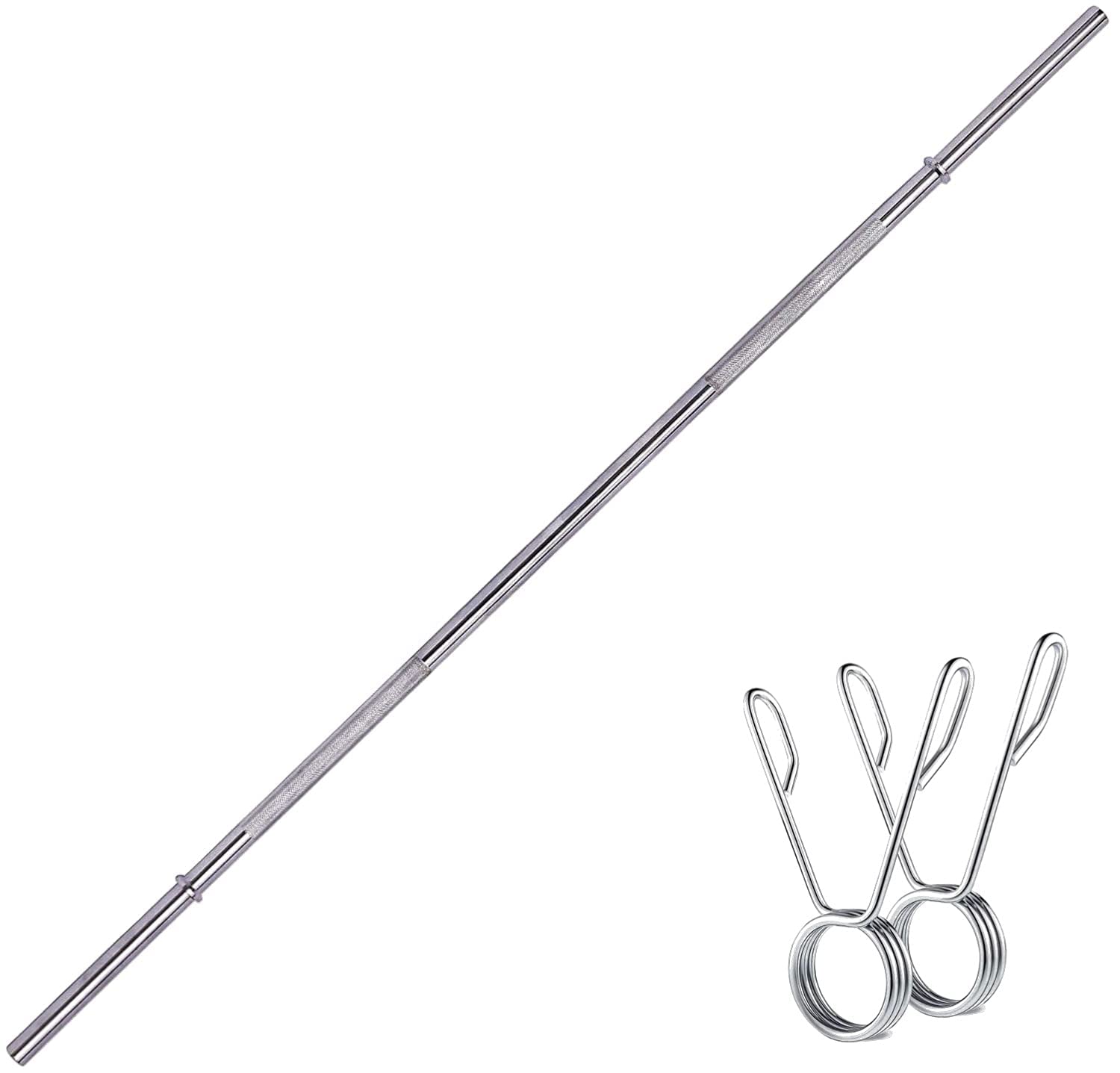 Buy Konark Fitness 5 Feet Straight Barbell Rod (28MM) Heavy Weight ...