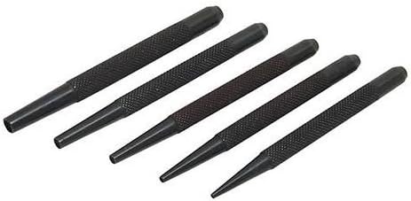 Silverline PC14 Nail Punch Set 5pce 1.5-5 mm - Hand Tool Punches ...