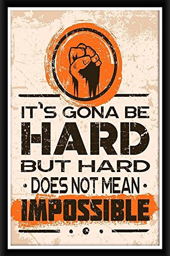 CHD GRAPHIC Posters for Room - Inspirational and Motivational Framed ...