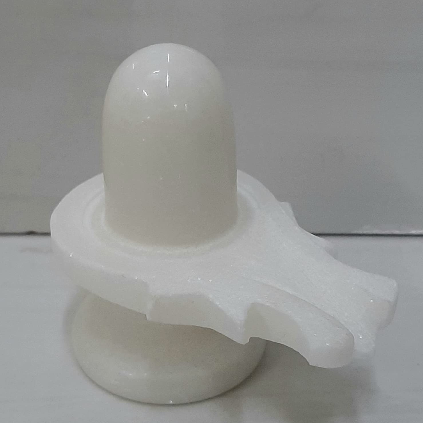 Buy RS Crafts India White Marble Shivling Lord Shiva Idol Shiva Lingam ...