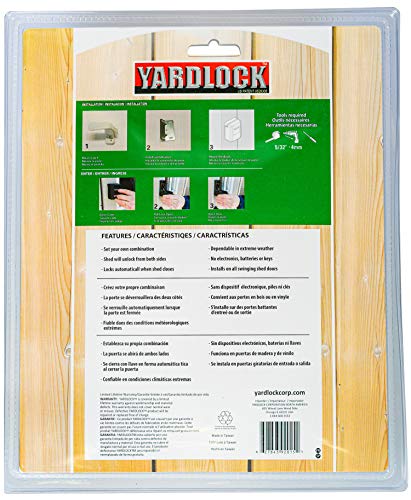 KEYLESS SHEDLOCK – Shed Door Lock, Barn Door Lock and for Cabinets by ...