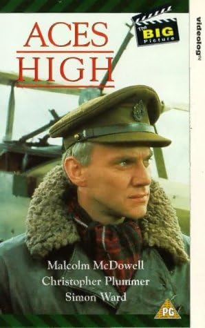 Aces High [VHS] [1976] : Malcolm McDowell, Christopher Plummer, Simon ...