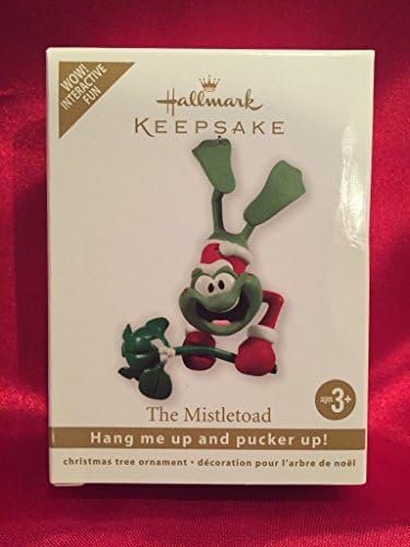 Amazon.com: Hallmark Keepsake Ornament 2011 The Mistletoad - Christmas ...