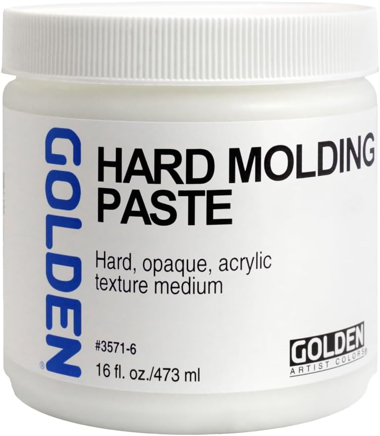 Amazon.com: Hard Molding Paste by GOLDEN, 16 fl. oz. Jar, Professional ...