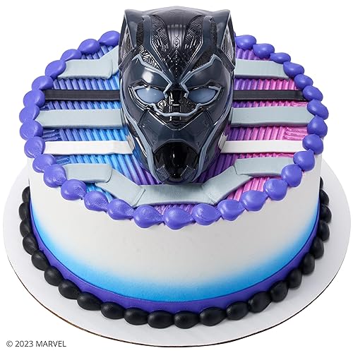 Snapklik.com : DecoSet Marvel Avengers Black Panther Warrior King Cake ...