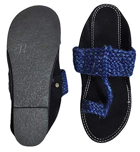 Men's Kolhapuri Chappals | Men Ethnic Leather Kolapuri Footwear MK64_6 ...